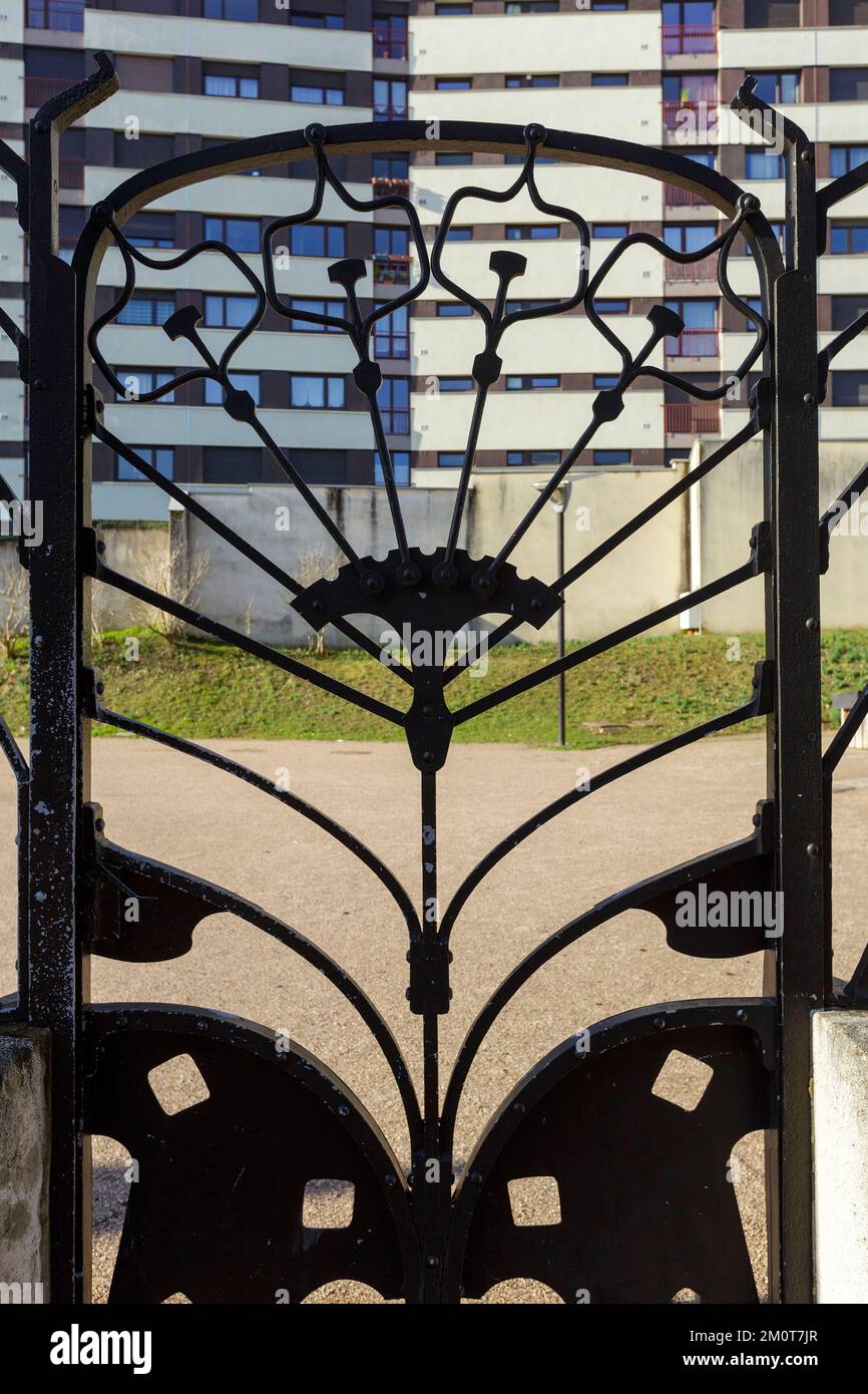 France, Meurthe et Moselle, Nancy, former Parc de Saurupt (Saurupt parc ...