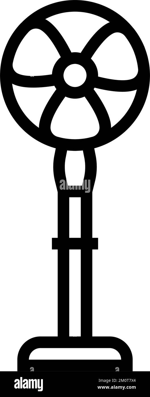 fan air line icon vector illustration Stock Vector Image & Art - Alamy