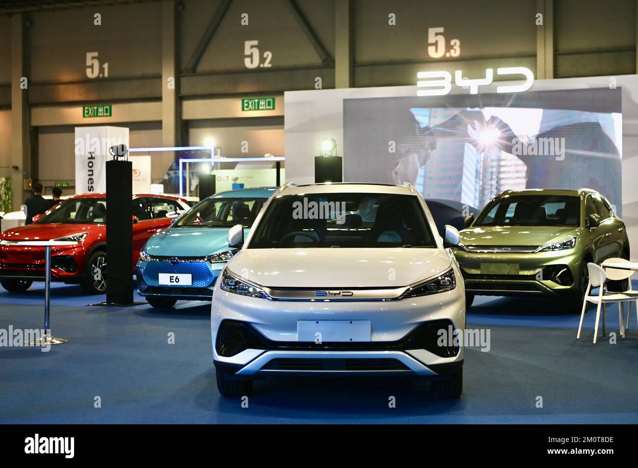 **CHINESE MAINLAND, HONG KONG, MACAU, AND TAIWAN OUT**; BYD electric ...
