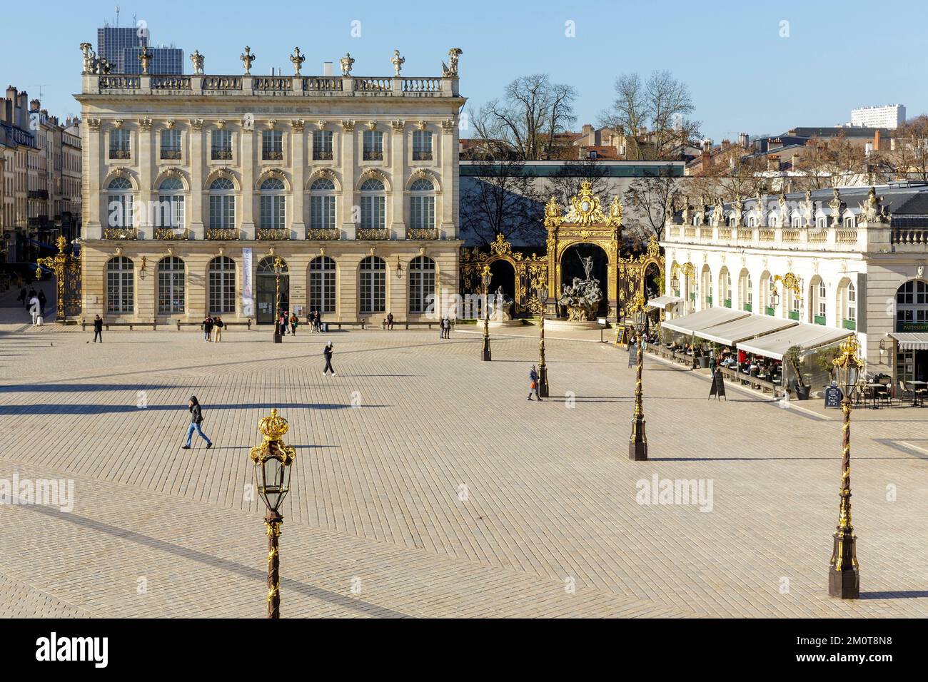 France, Meurthe et Moselle, Nancy, Stanislas square (former royal ...