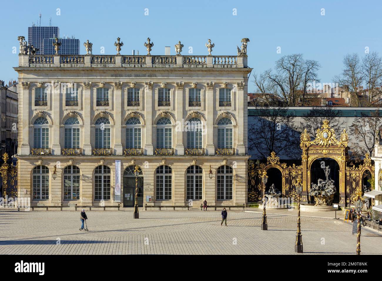France, Meurthe et Moselle, Nancy, Stanislas square (former royal ...