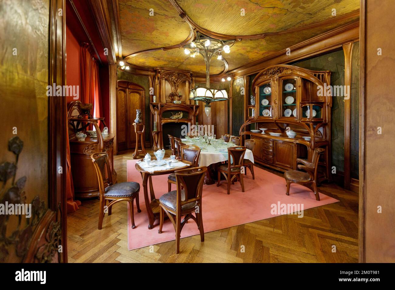 France, Meurthe et Moselle, Nancy, Musee de l'Ecole de Nancy (museum of ...