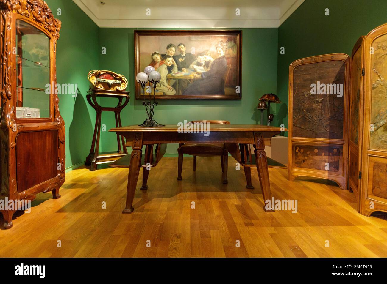France, Meurthe et Moselle, Nancy, Musee de l'Ecole de Nancy (museum of ...