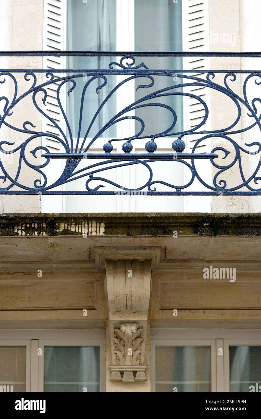 France, Meurthe et Moselle, Nancy, ironwork made of wrought iron of the ...