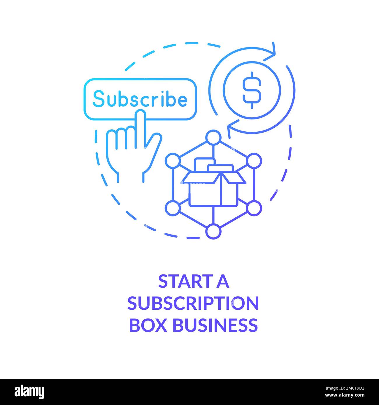 Start delivery box Stock Vector Images - Alamy