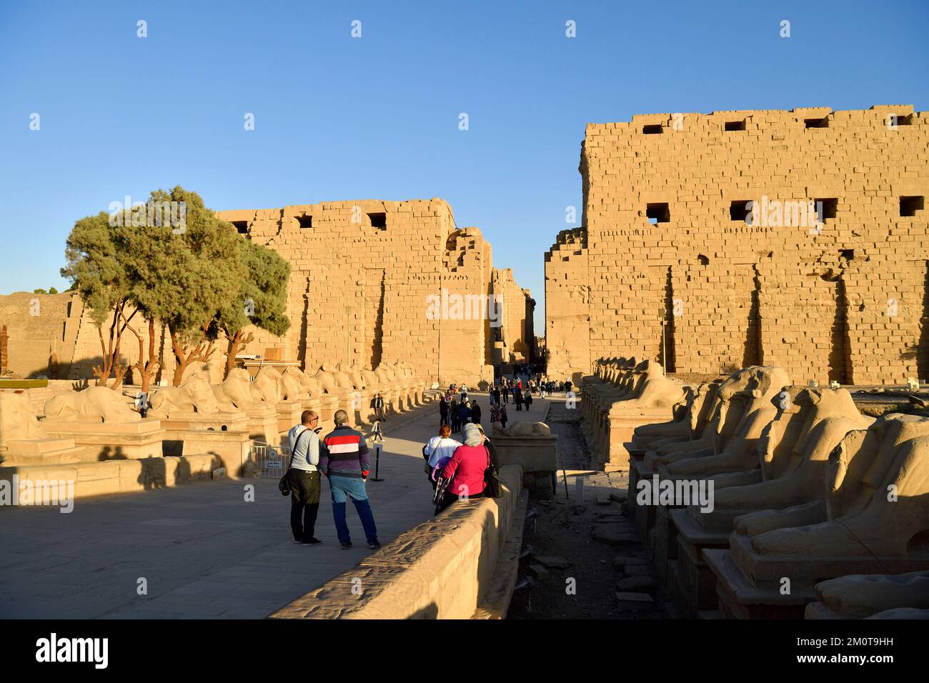 Egypt, Upper Egypt, Nile Valley, Luxor, Karnak, listed as World ...