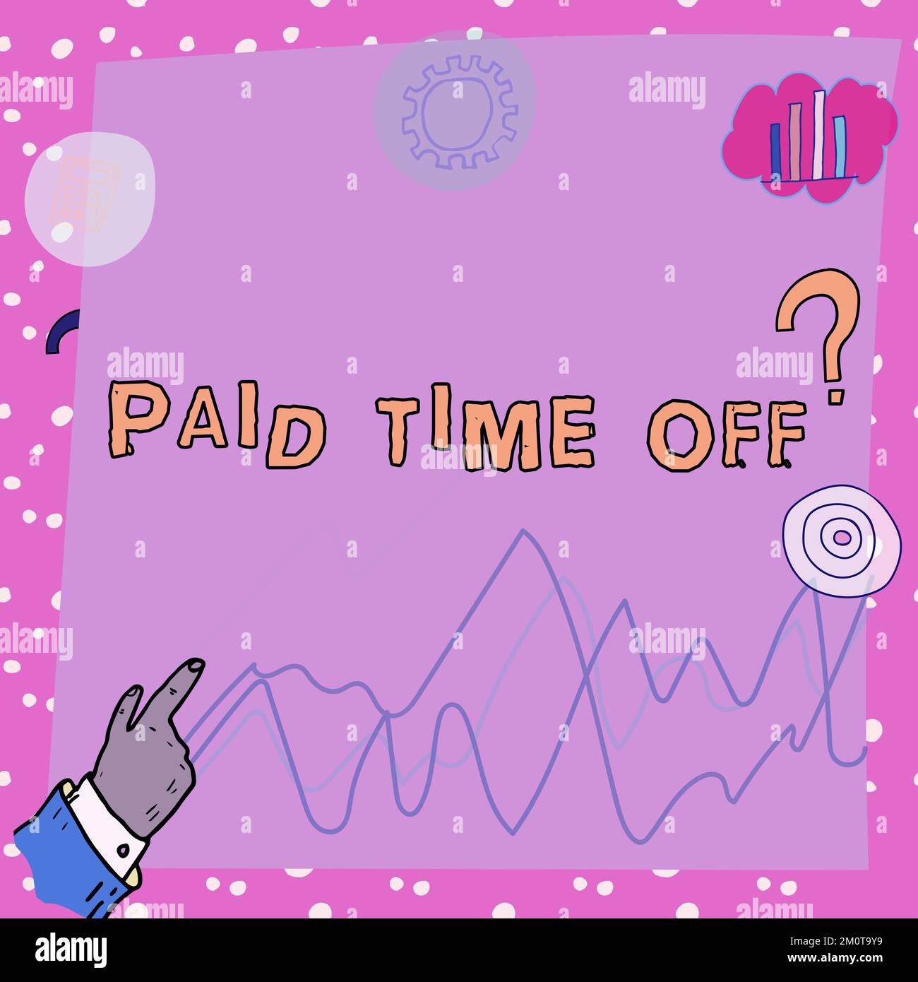 Hand writing sign Paid Time Off. Word Written on Receiving payments for ...