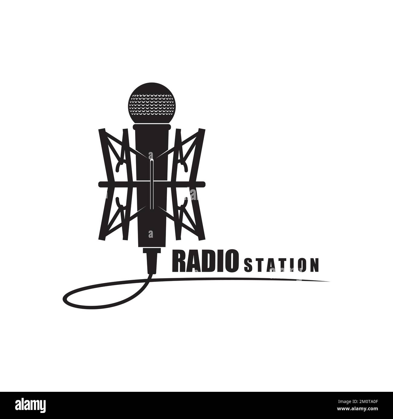 Online radio station icon. Web broadcasting channel emblem or symbol ... Online radio station icon. Web broadcasting channel emblem or symbol ...