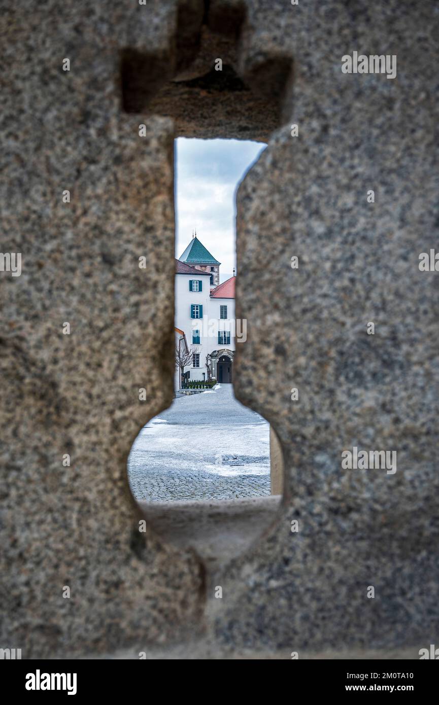 Magic of Christmas in Bressanone and at the Novacella Abbey Stock Photo ...