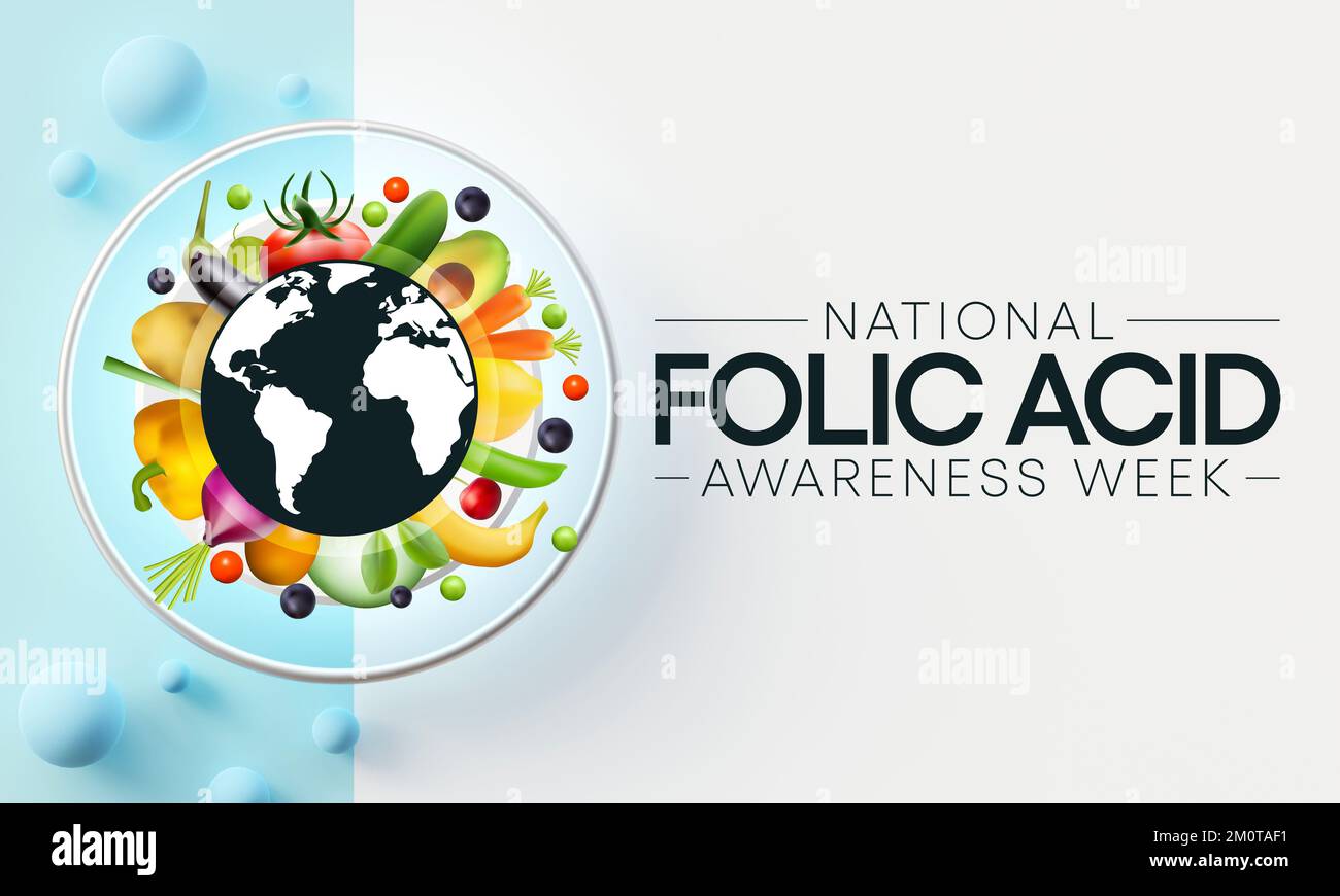 Folic Acid awareness week is observed every year in January Stock Photo ...