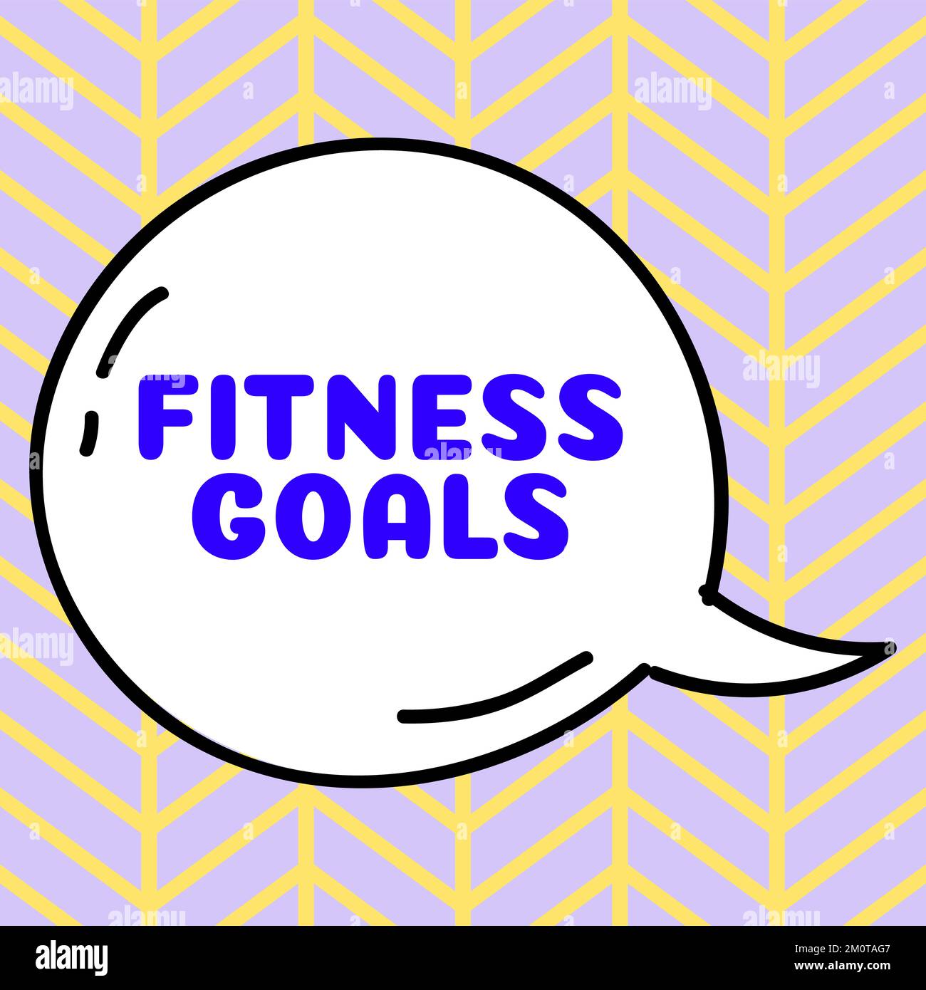 Text showing inspiration Fitness Goals. Business concept Loose fat ...