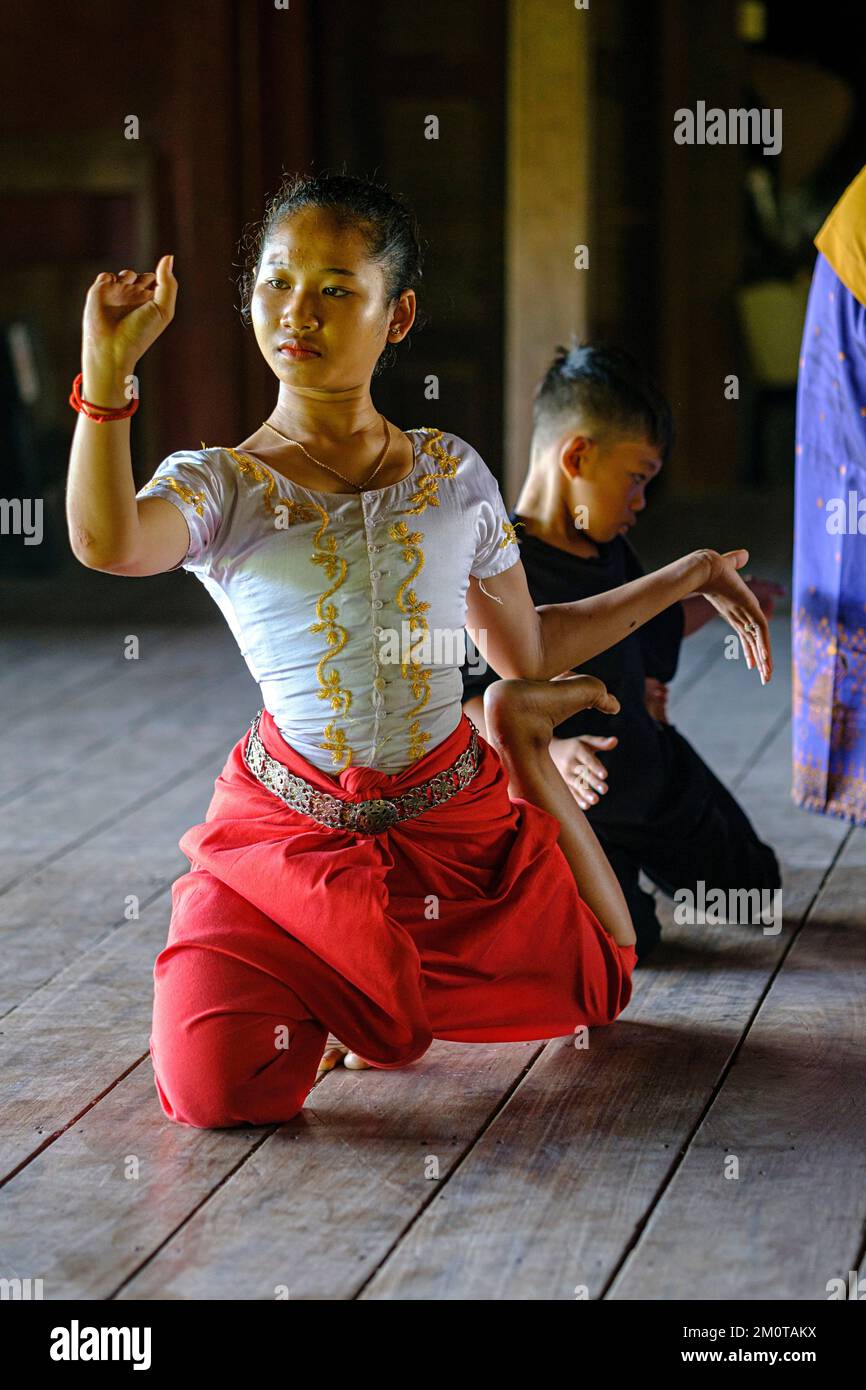 Cambodia, Phnom Penh, classic khmer dance, on the immaterial heritage ...