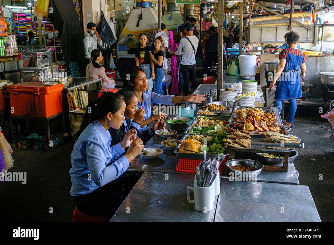 Cambodia, Phnom Penh, Orussey market Stock Photo - Alamy