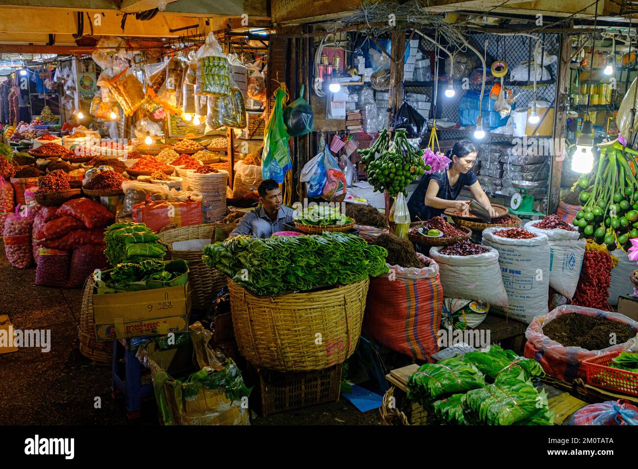 Cambodia, Phnom Penh, Orussey market Stock Photo - Alamy