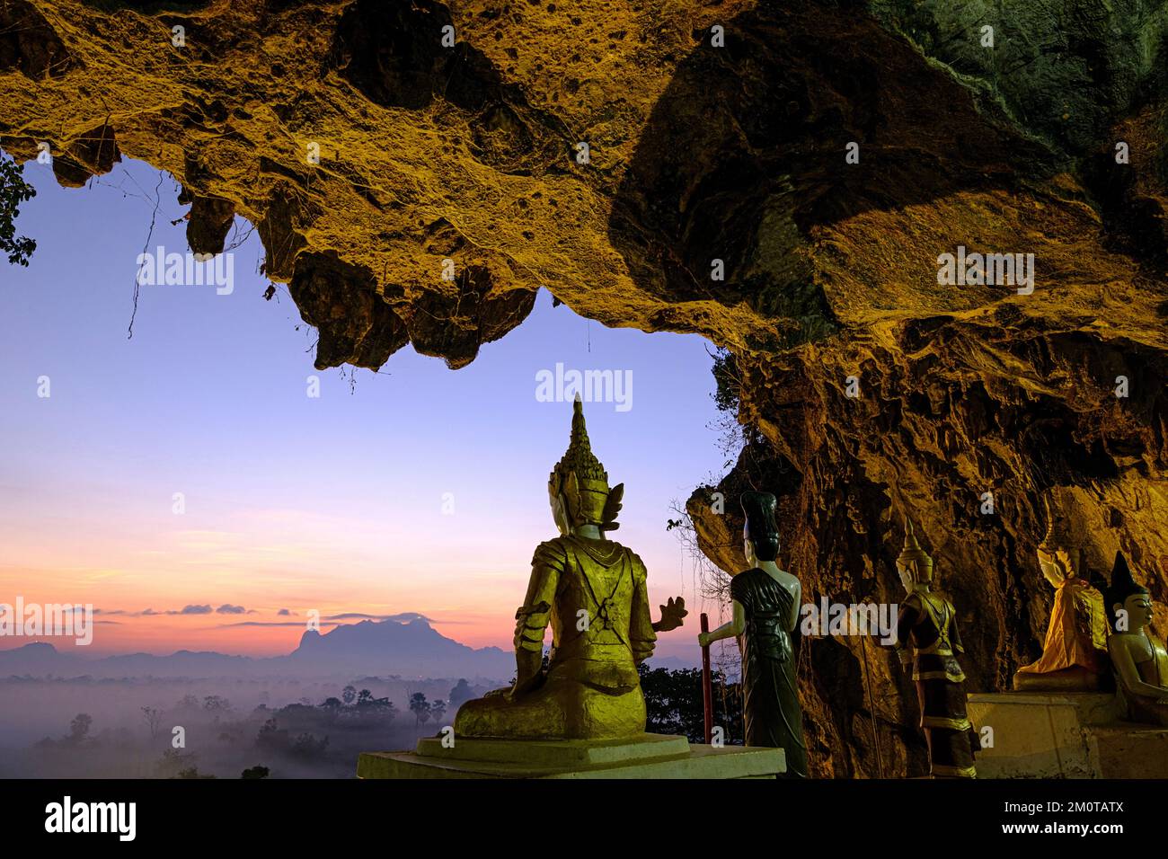 Myanmar, Burma, Karen state, Hpa An, Ya Teak Pyan cave Stock Photo - Alamy
