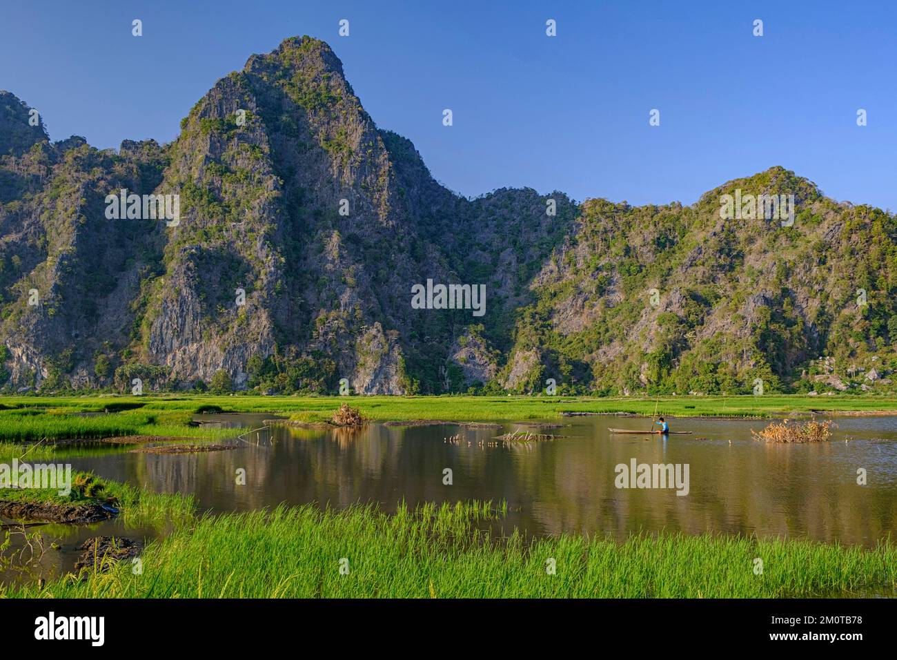 Myanmar, Burma, Karen or Kayin state, Hpa An Stock Photo - Alamy