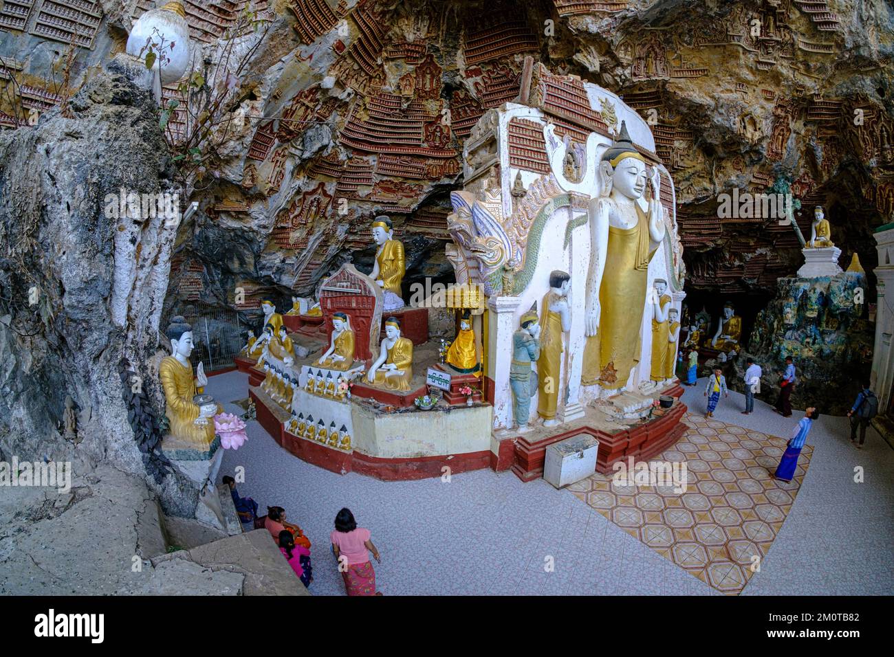 Sadan cave myanmar hi-res stock photography and images - Alamy