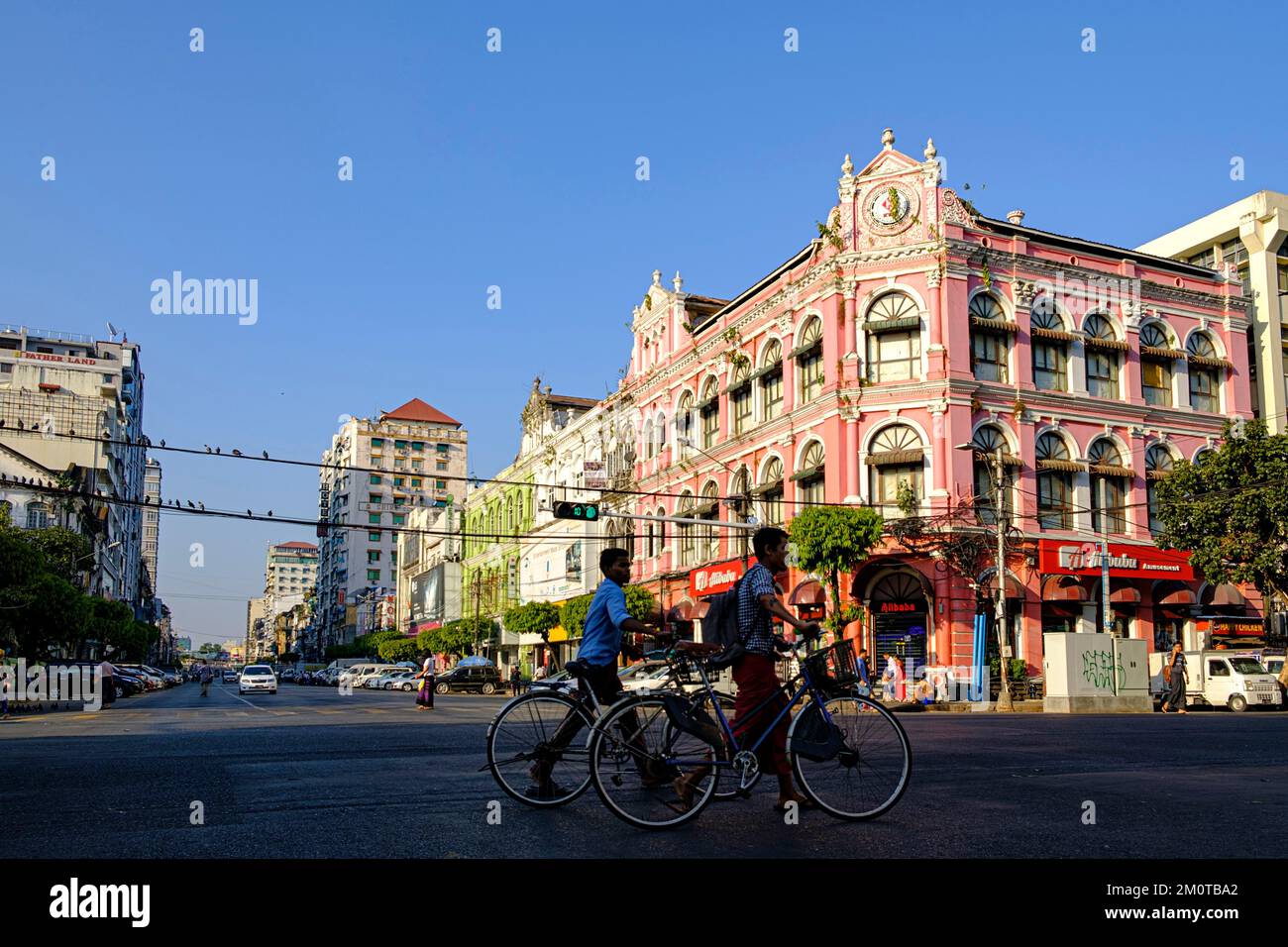 Burma, Myanmar, Yangon, old city Stock Photo - Alamy