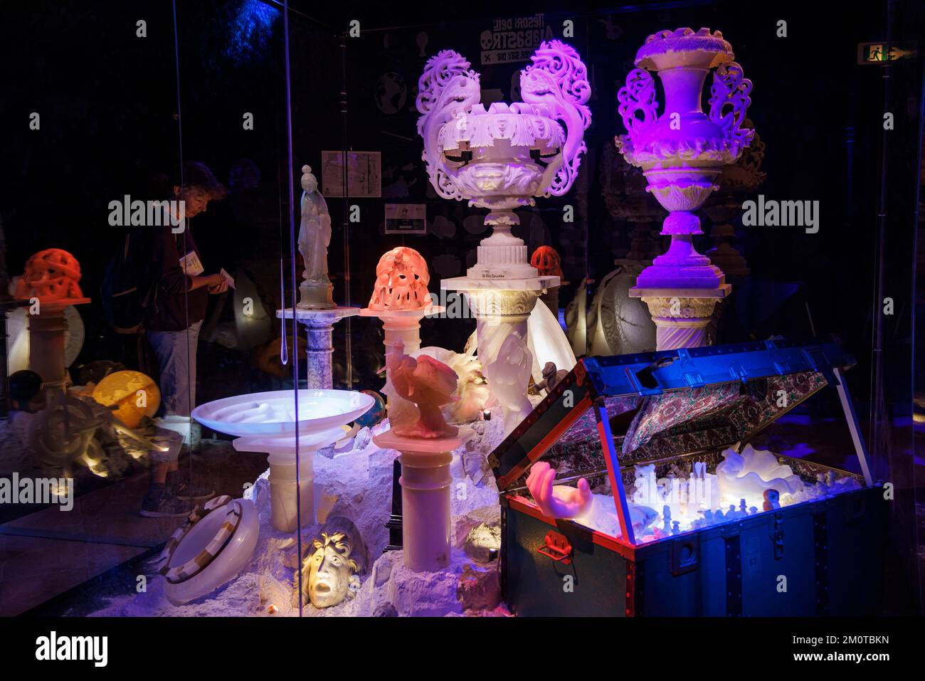 Italy, Tuscany, Volterra, alabaster museum Stock Photo - Alamy