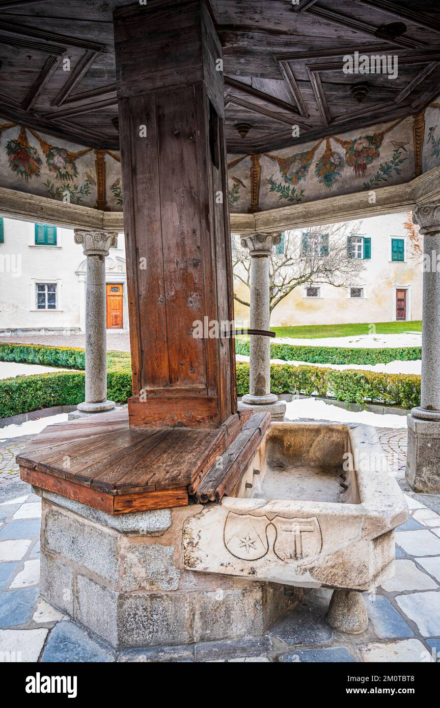 Magic of Christmas in Bressanone and at the Novacella Abbey Stock Photo ...
