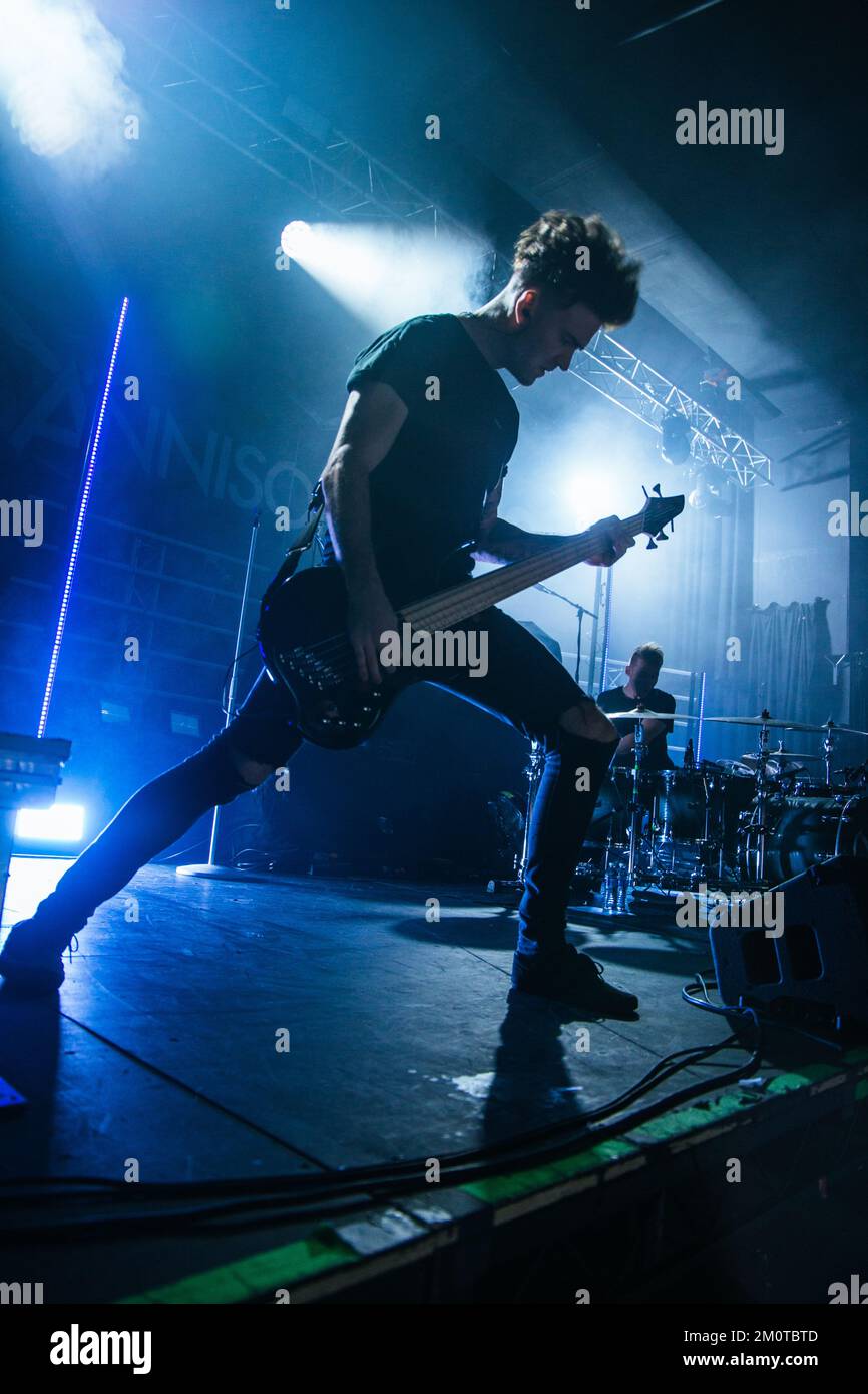 Annisokay live at Manchester Academy Uk, 23rd november 2022 Stock Photo ...