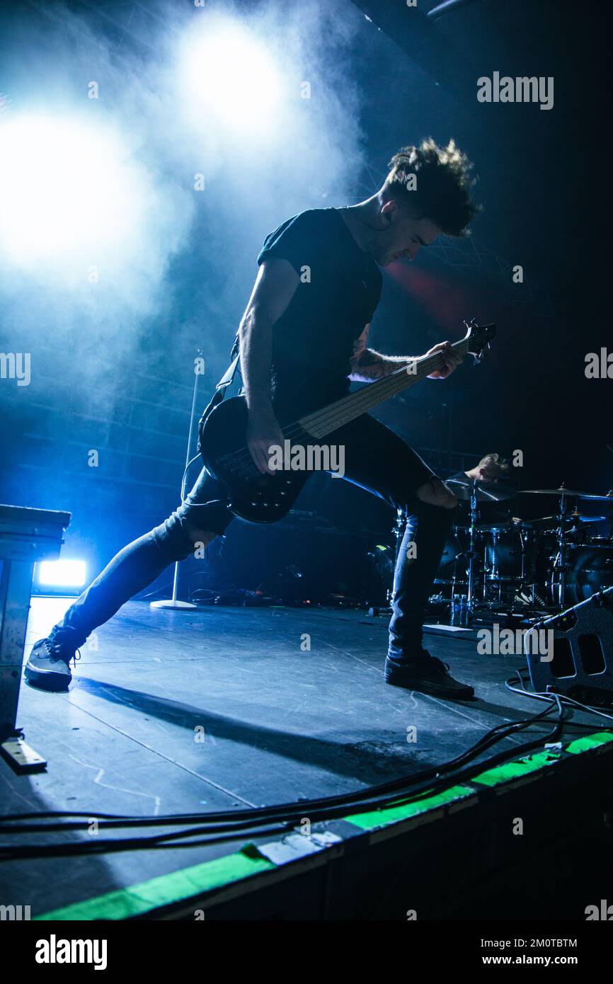 Annisokay live at Manchester Academy Uk, 23rd november 2022 Stock Photo ...