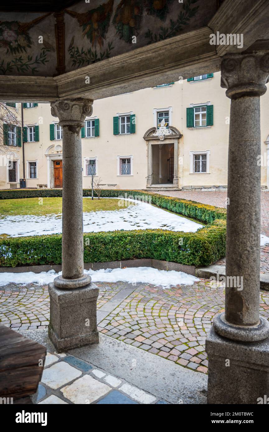 Magic of Christmas in Bressanone and at the Novacella Abbey Stock Photo ...