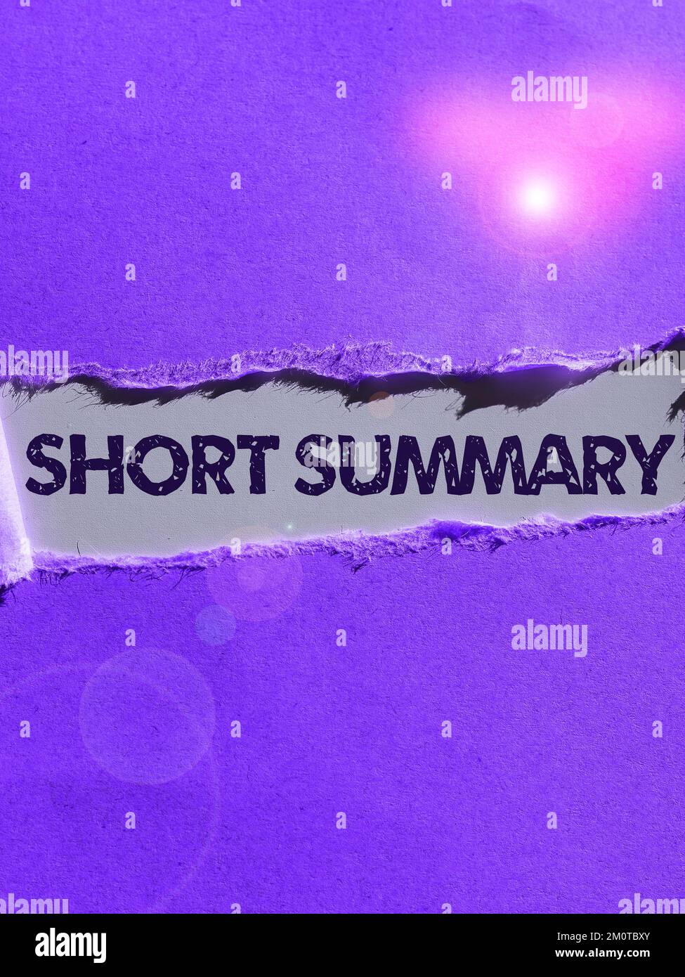 Conceptual display Short Summary. Internet Concept Brief statement of main points clear Stock ...