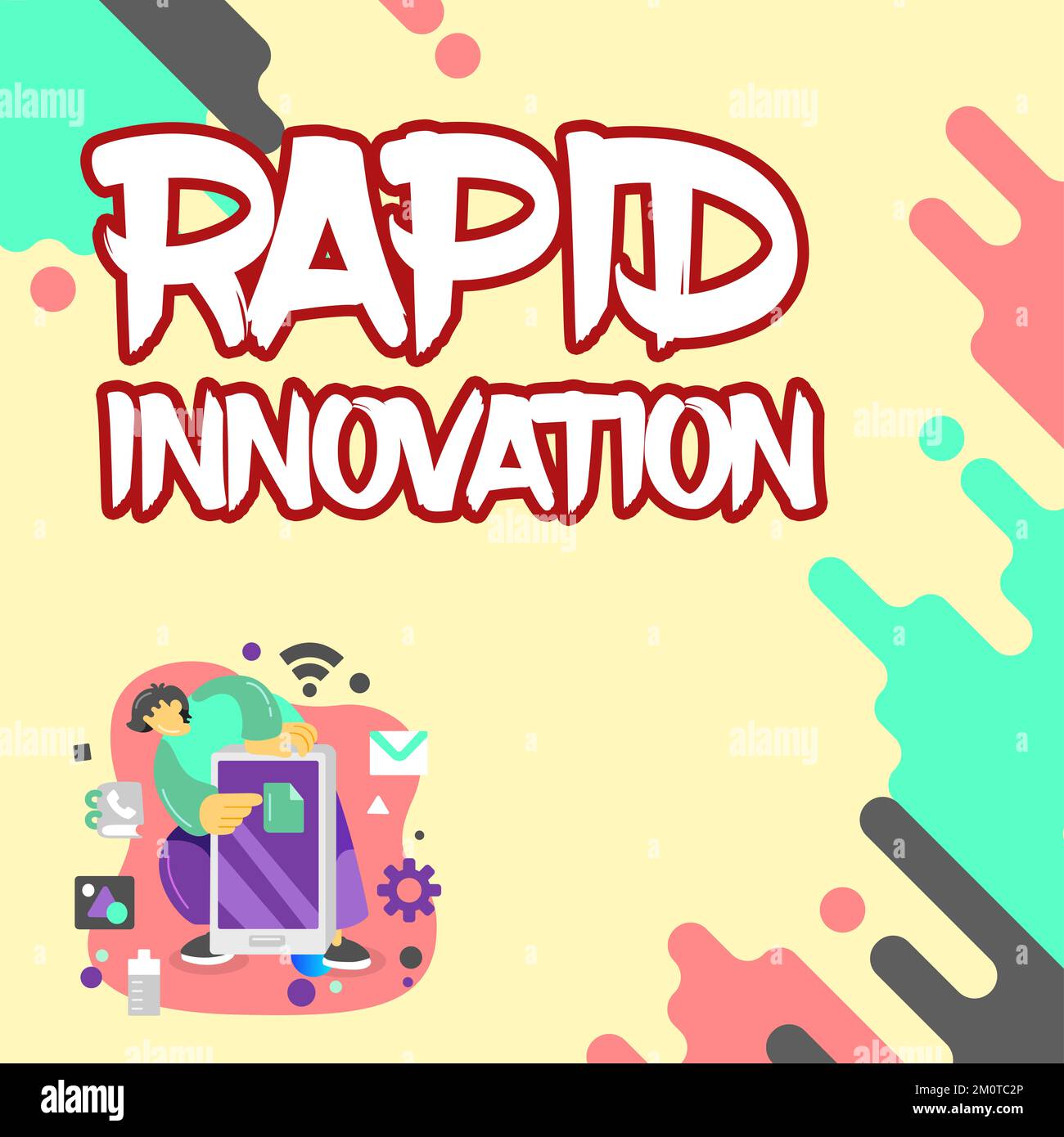 Text caption presenting Rapid Innovation. Conceptual photo ... Text caption presenting Rapid Innovation. Conceptual photo ...