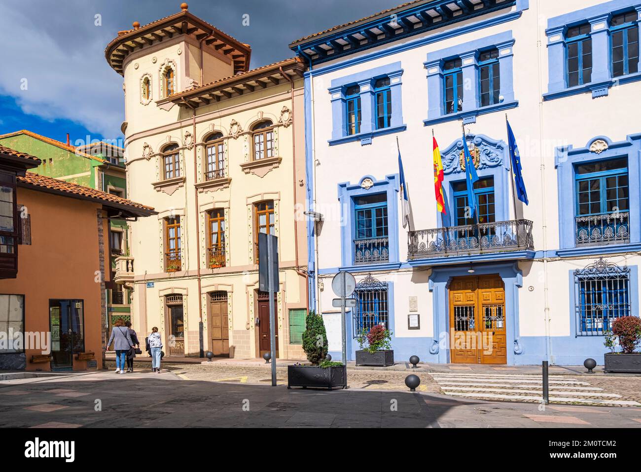 Spain, Principality of Asturias, Grado, stage on the Camino Primitivo ...