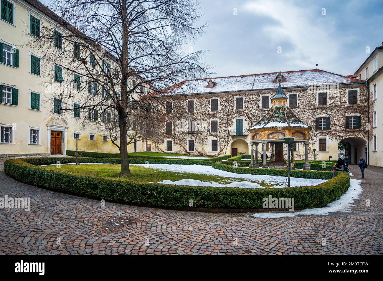 Magic of Christmas in Bressanone and at the Novacella Abbey Stock Photo ...