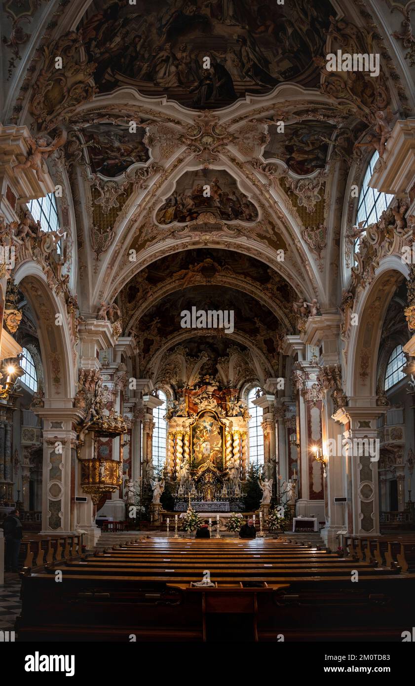 Magic of Christmas in Bressanone and at the Novacella Abbey Stock Photo ...