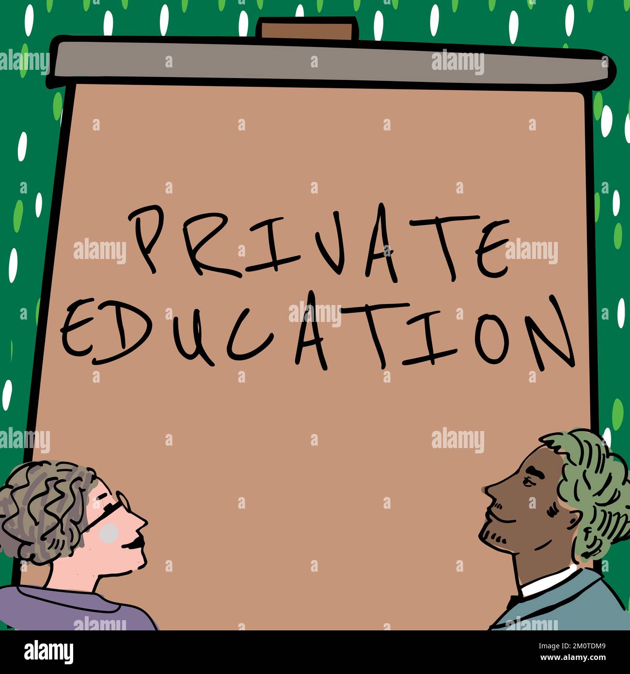 Handwriting text Private Education. Conceptual photo Belonging for use ...