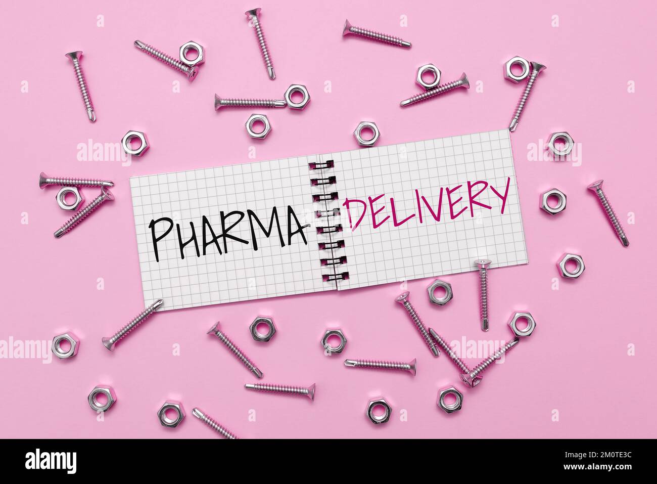 Text sign showing Pharma Delivery. Business showcase getting your ...