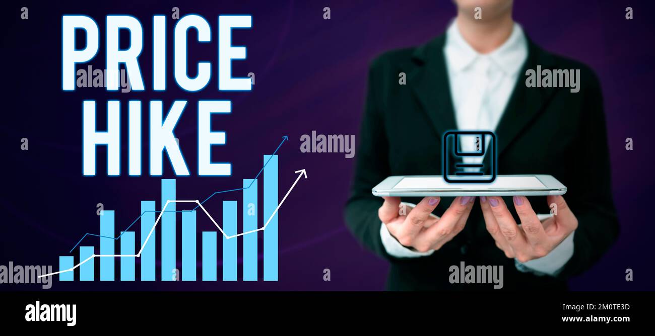Conceptual display Price Hike. Word for sum of values that customer ... Conceptual display Price Hike. Word for sum of values that customer ...