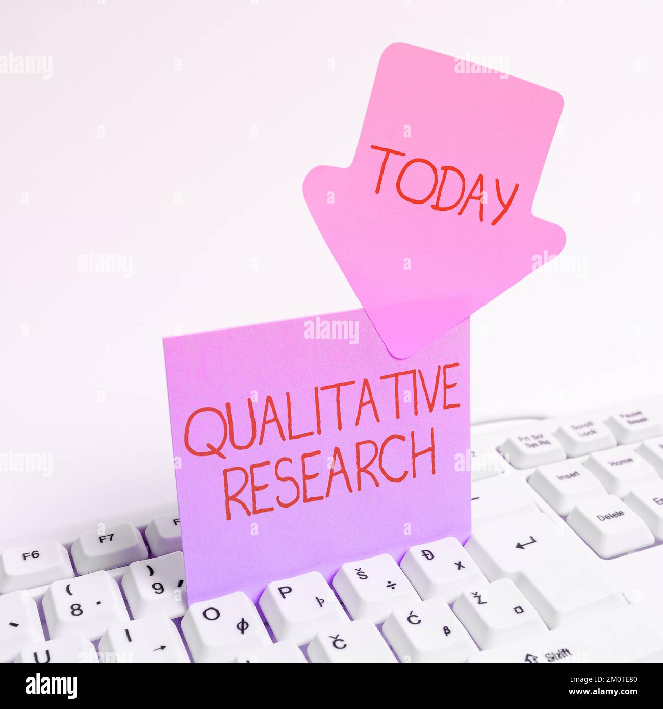 Conceptual display Qualitative Research. Business approach Certified to ...