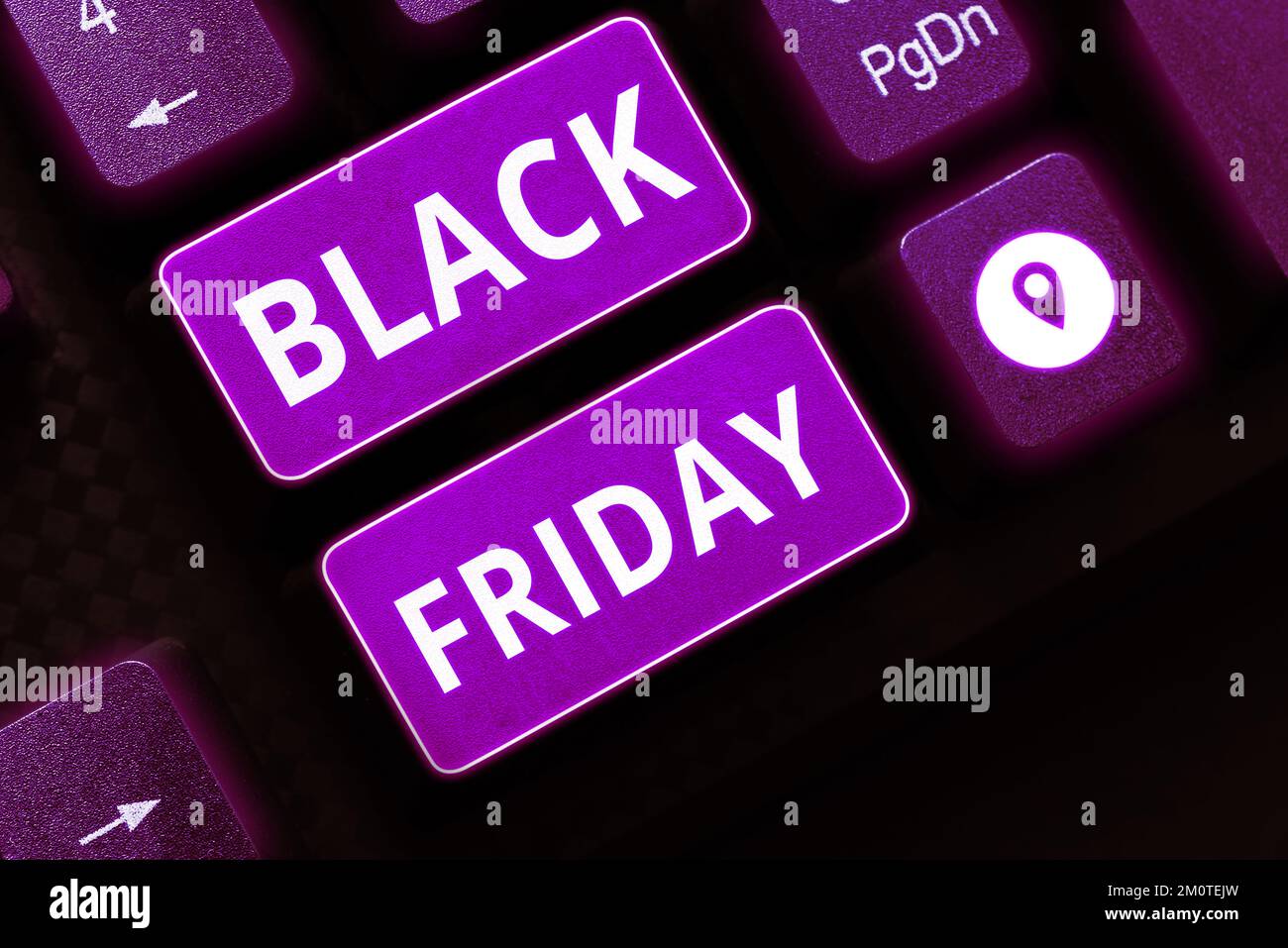 Inspiration showing sign Black Friday. Business concept The day after ...