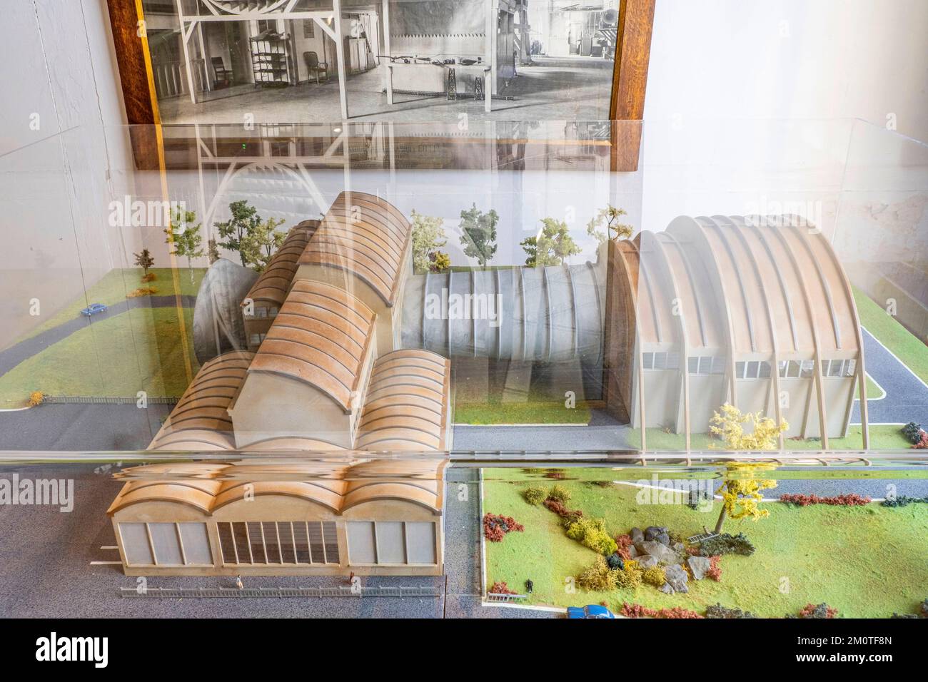 France, Paris, the Gustave Eiffel wind tunnel, laboratory built by ...