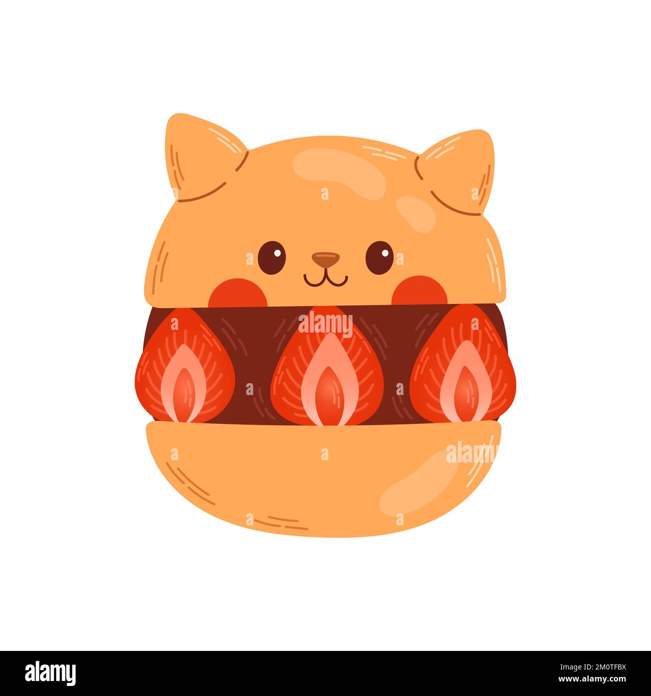 Asian food delivery shop Stock Vector Images - Alamy