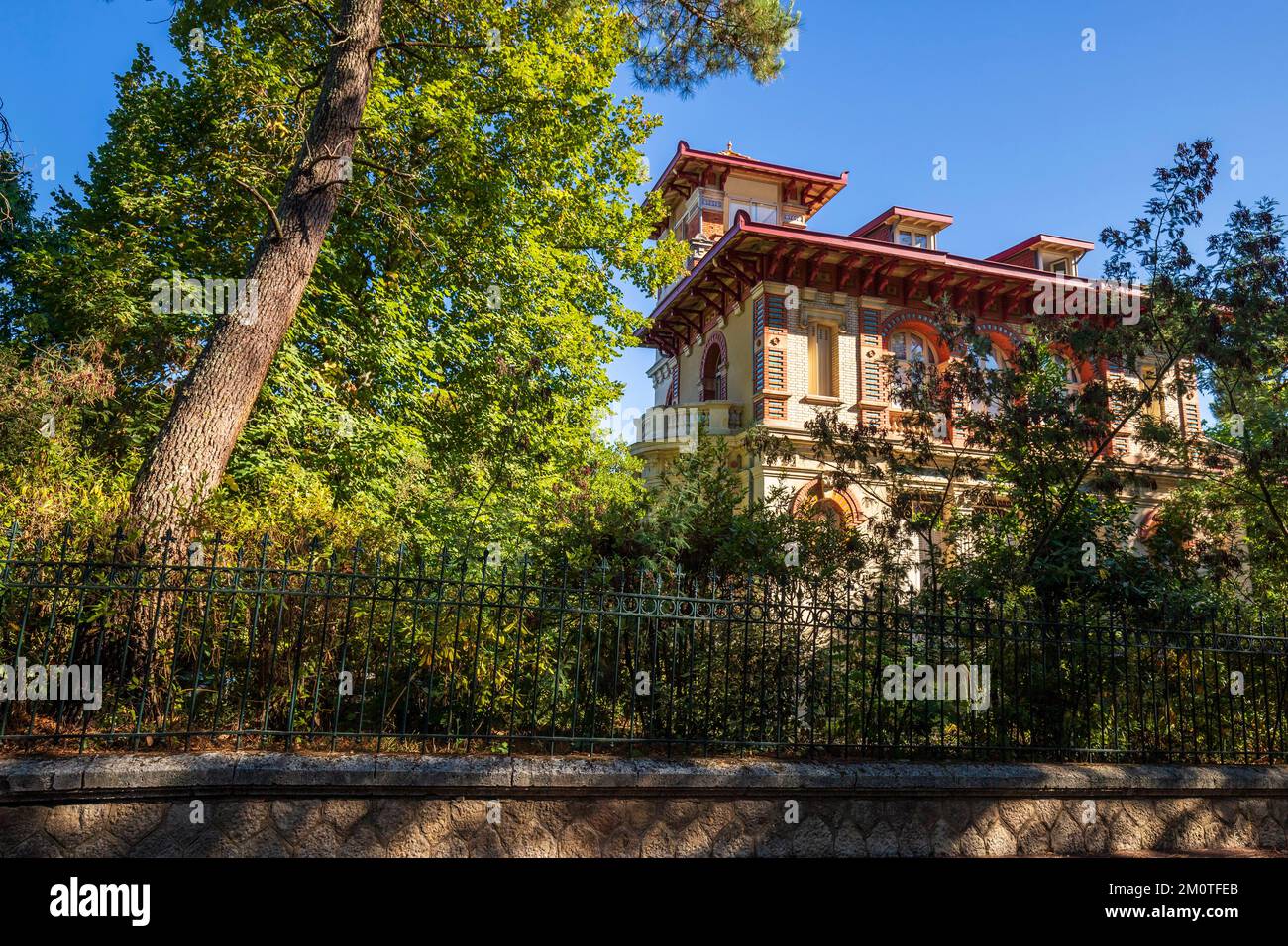 France, Gironde, Arcachon, Alexandre Dumas villa with so-called ...