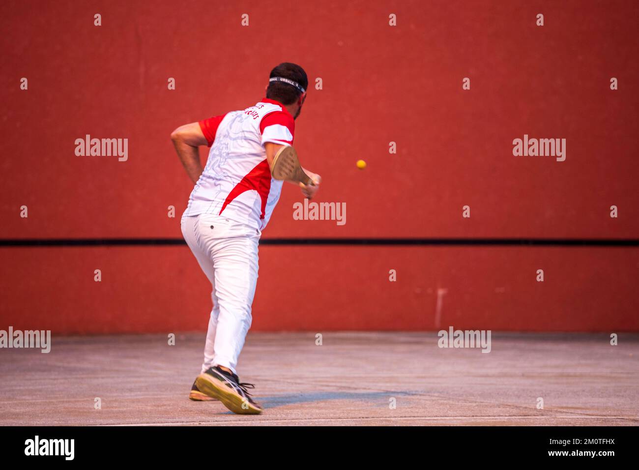 France, Gironde, Arcachon, Basque pelota competition Stock Photo - Alamy