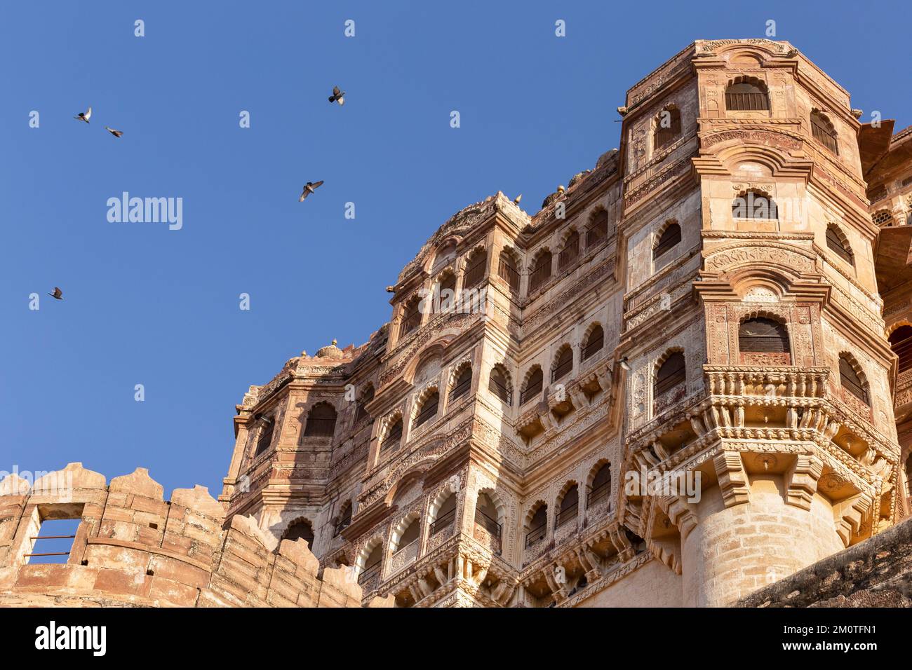 India, Rajasthan, Jodhpur, Fort Mehrangarh Stock Photo - Alamy