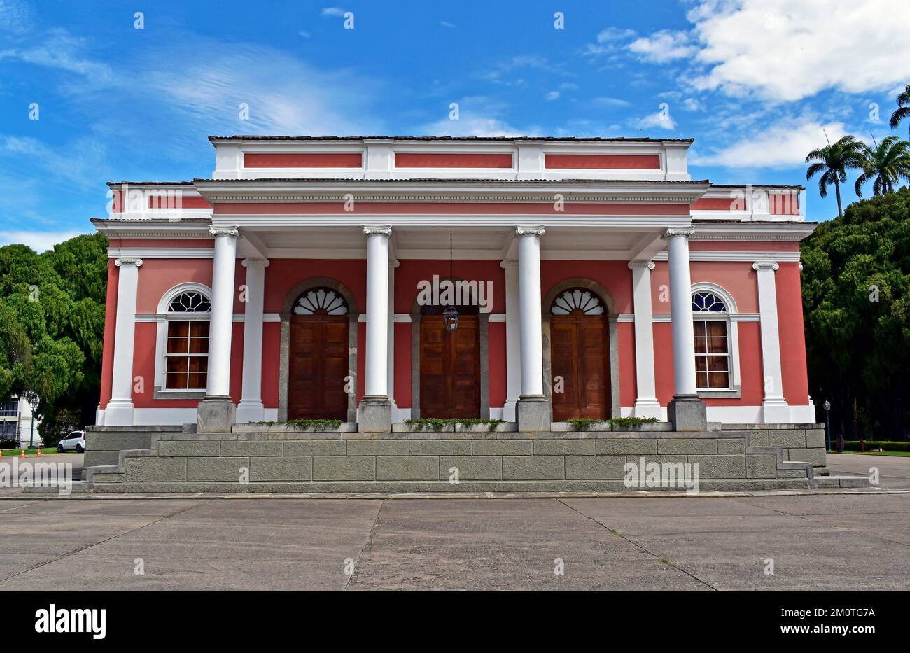 PETROPOLIS, RIO DE JANEIRO, BRAZIL - October 28, 2022: Facade of the ...
