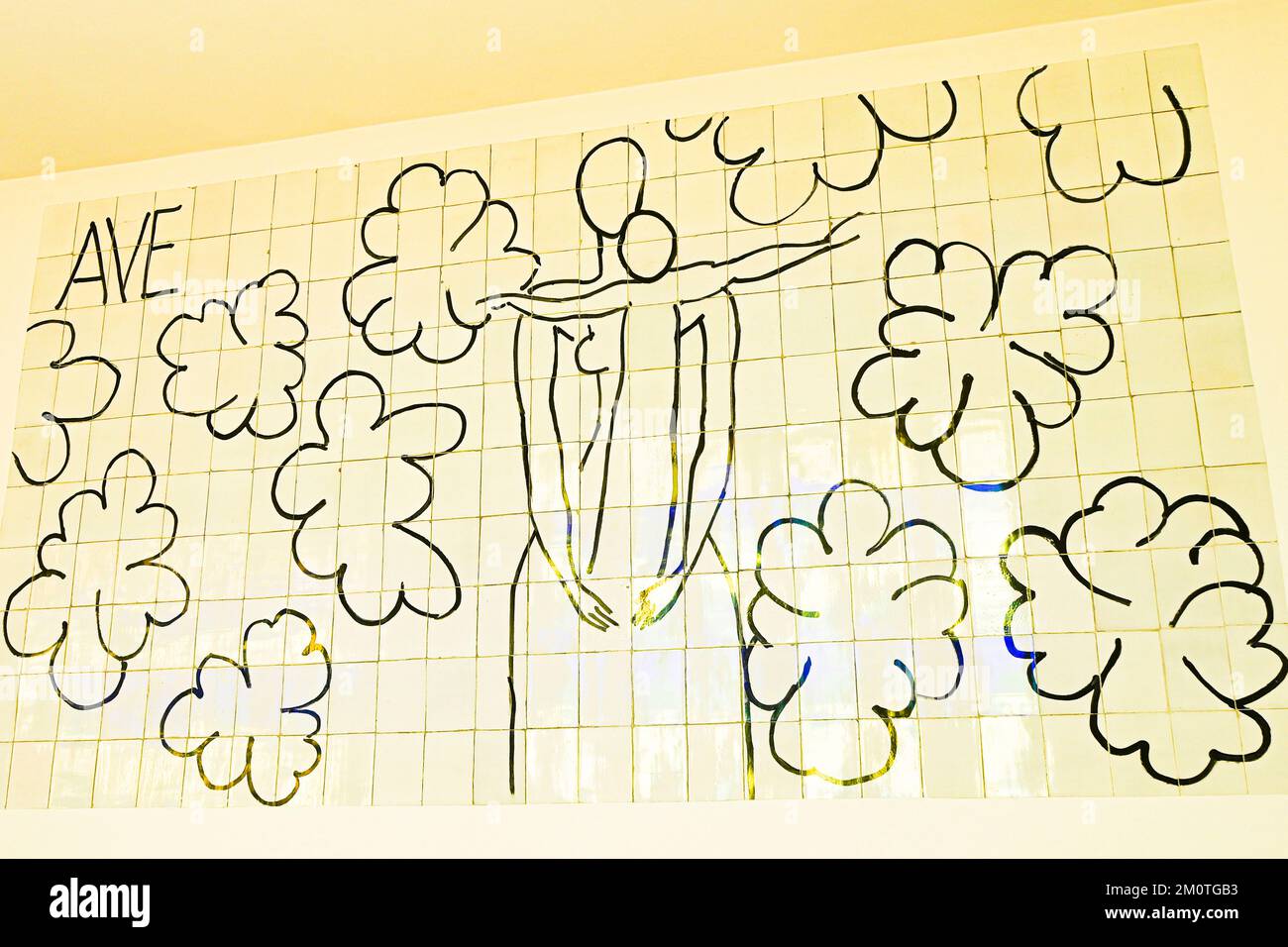 France, Alpes Maritimes, Vence, Rosary chapel decorated by Henri ...