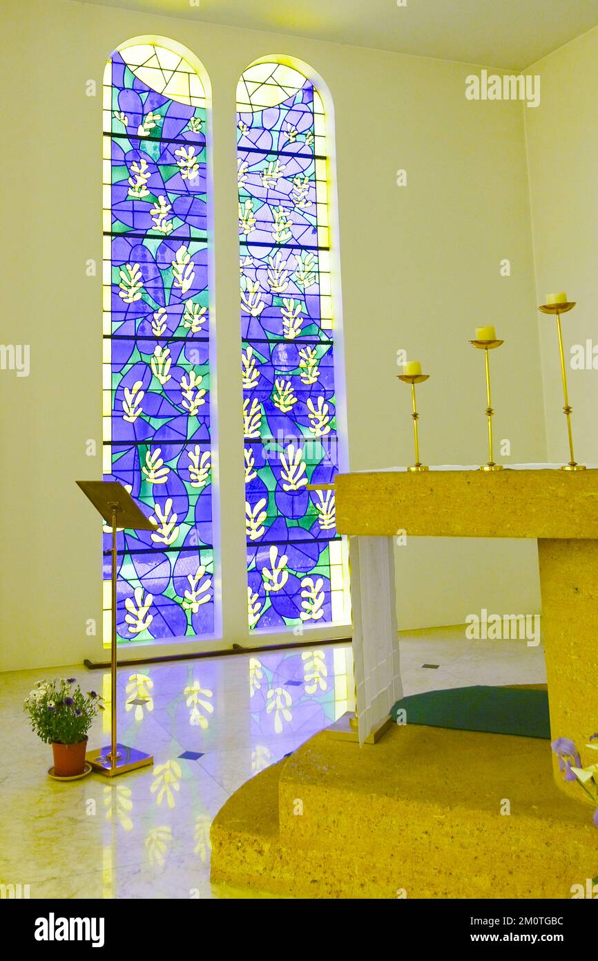 Henri Matisse Stained Glass Church