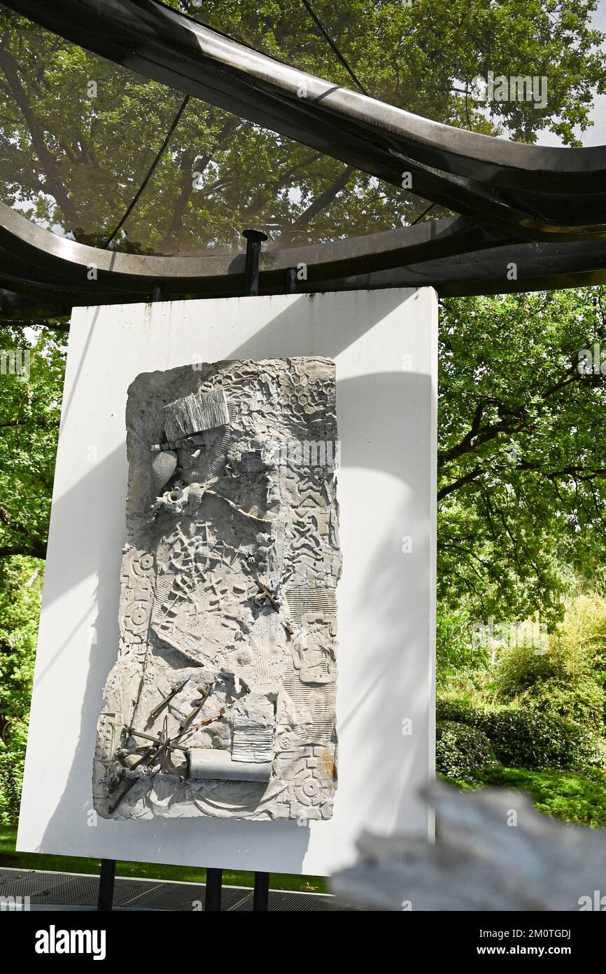 France, Var, Le Muy, Bernar Venet Foundation, one of the six monumental ...