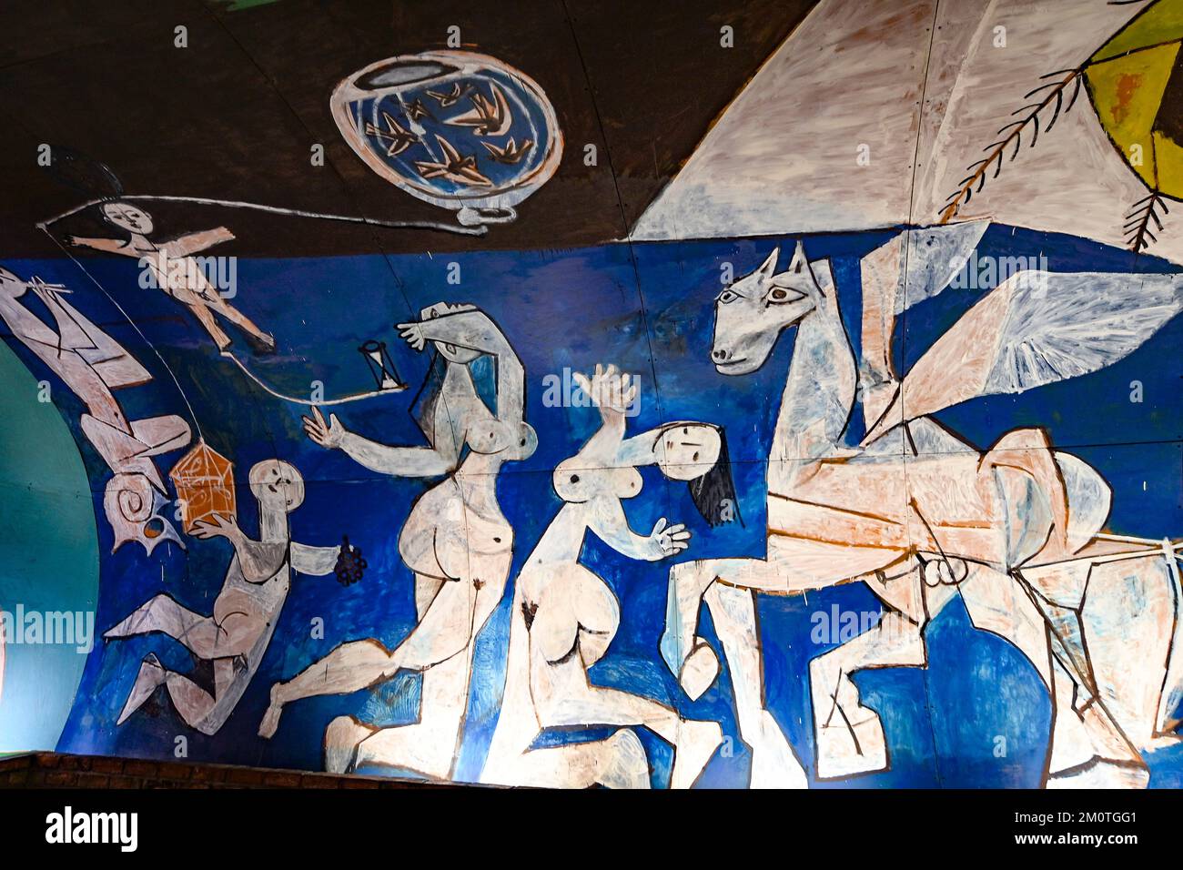 France, Alpes Maritimes, Vallauris, Pablo Picasso national museum - War ...