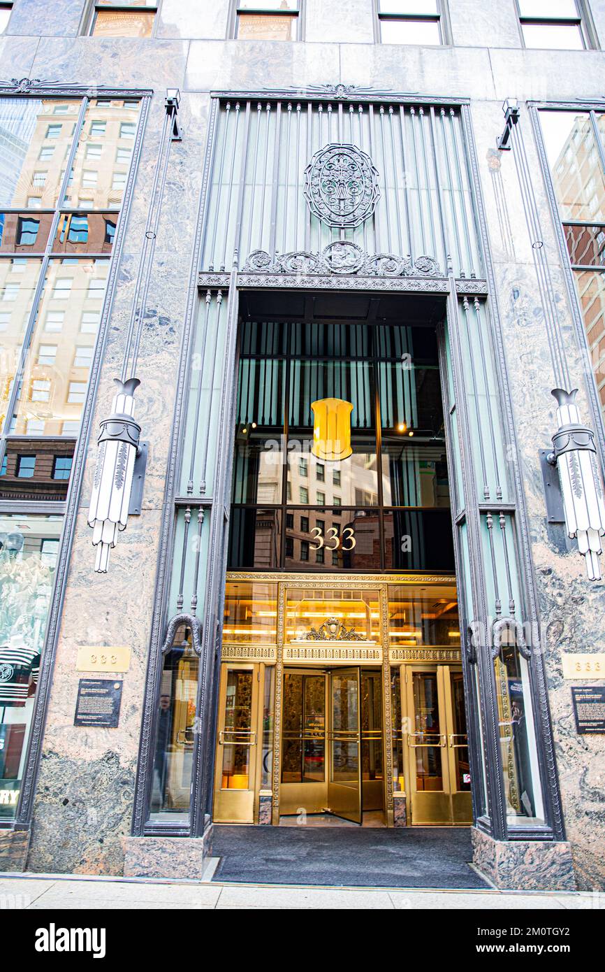 United States, Illinois, Chicago, 333 North Michigan avenue, building ...