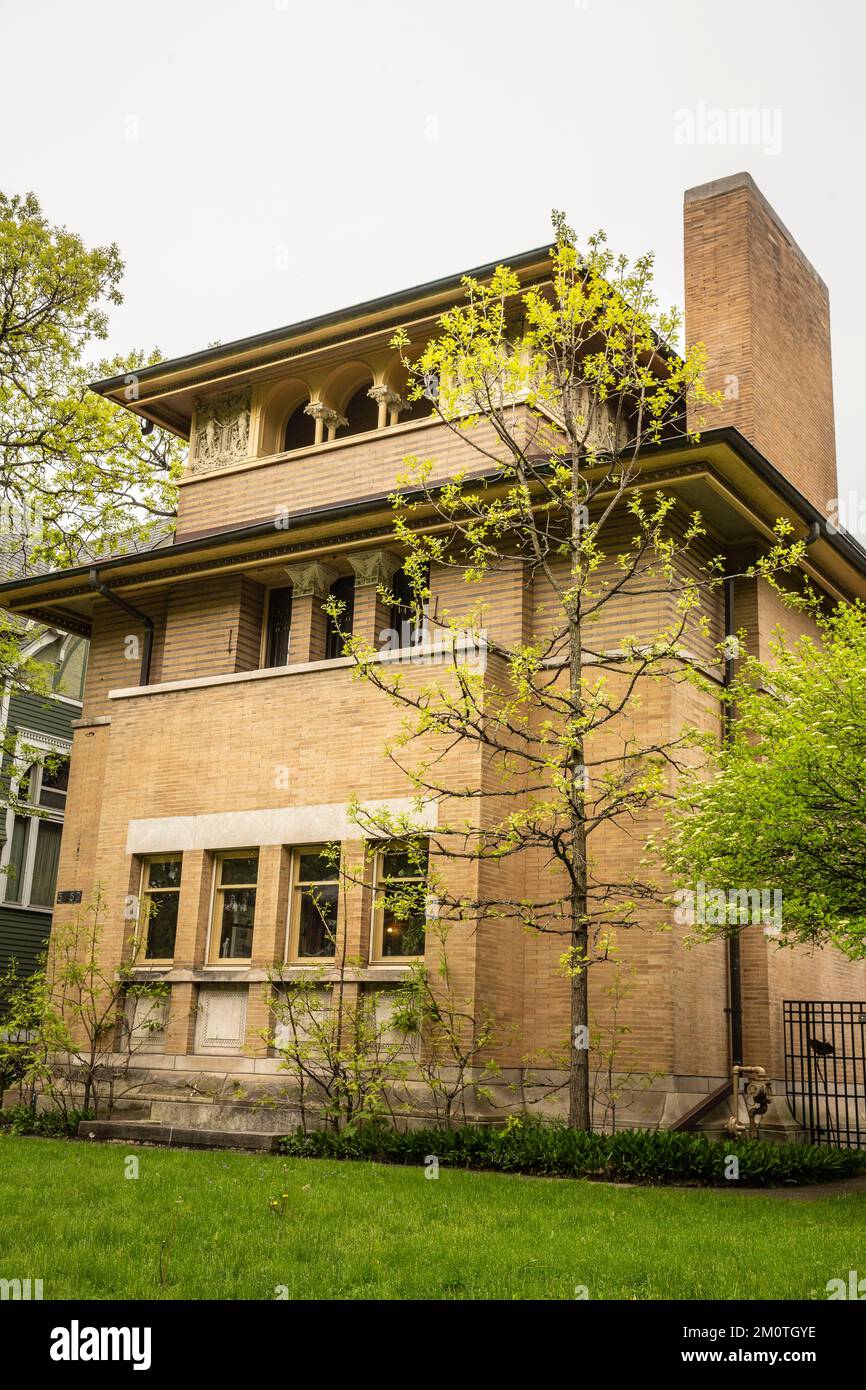 United States, Illinois, Chicago, the house of Isidore Heller ...