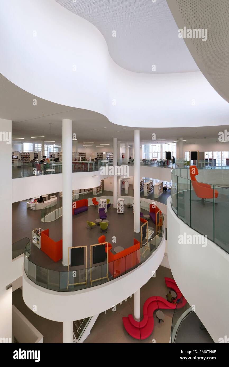 France, Bas Rhin, Strasbourg, Esplanade district, Esplanade campus ...